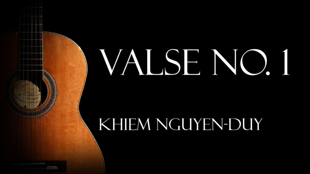 Valse no. 1 (original version) – Khiem Nguyen-Duy