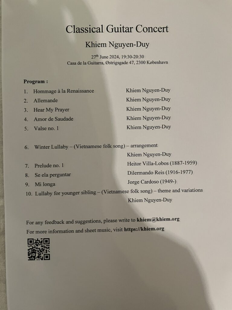 Calendar – Khiem Nguyen-Duy